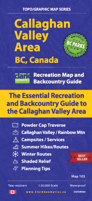 Callaghan Valley Area Map — SkiUphill | RunUphill